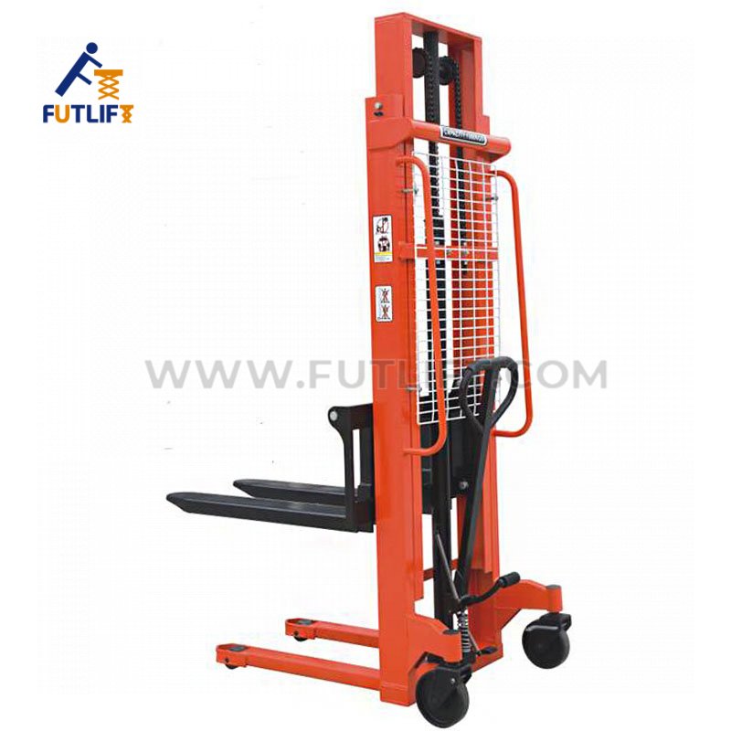 FUTLIFT Manual Hydraulic Pallet Stacker - Aerial Work Platform|Material ...
