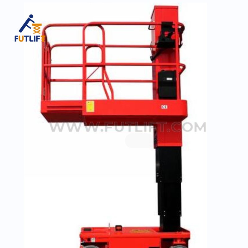 vertical mast lift,telescopic lift,self propelled mast lifter,man lift