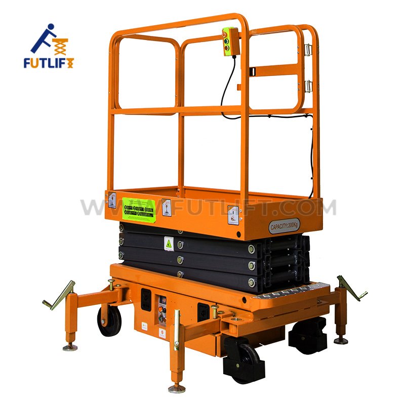 Mini scissor lift,semi electric mini scissor lift,scissor lift platform ...